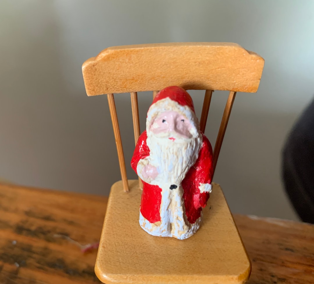 Vintage, Miniature, 1:12th Scale, Dolls House, Santa, Father Christmas ...