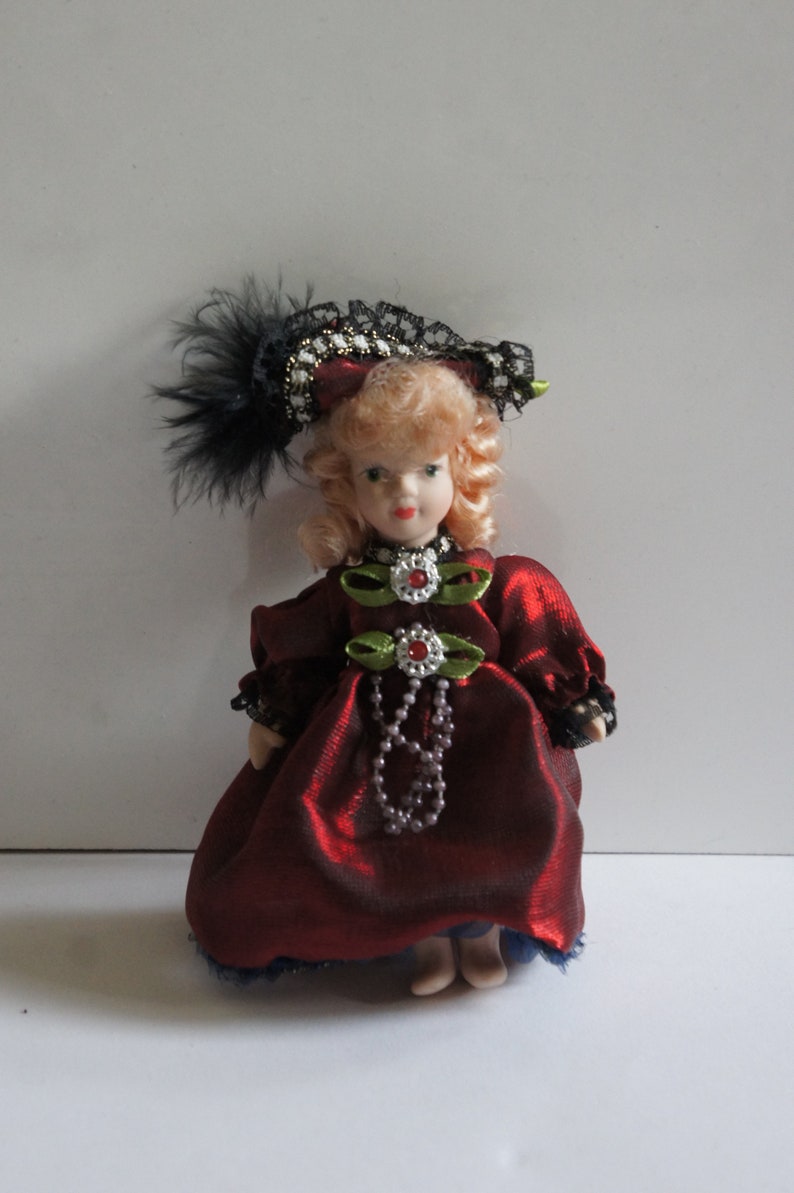 Vintage Leonardo Collection Dolls House Porcelain Doll - Etsy