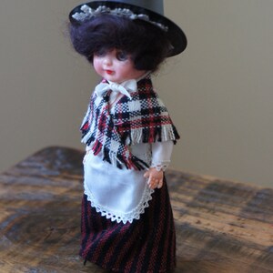 Vintage,welsh, Plastic, Folk, Doll, in National Costume, Wales ...