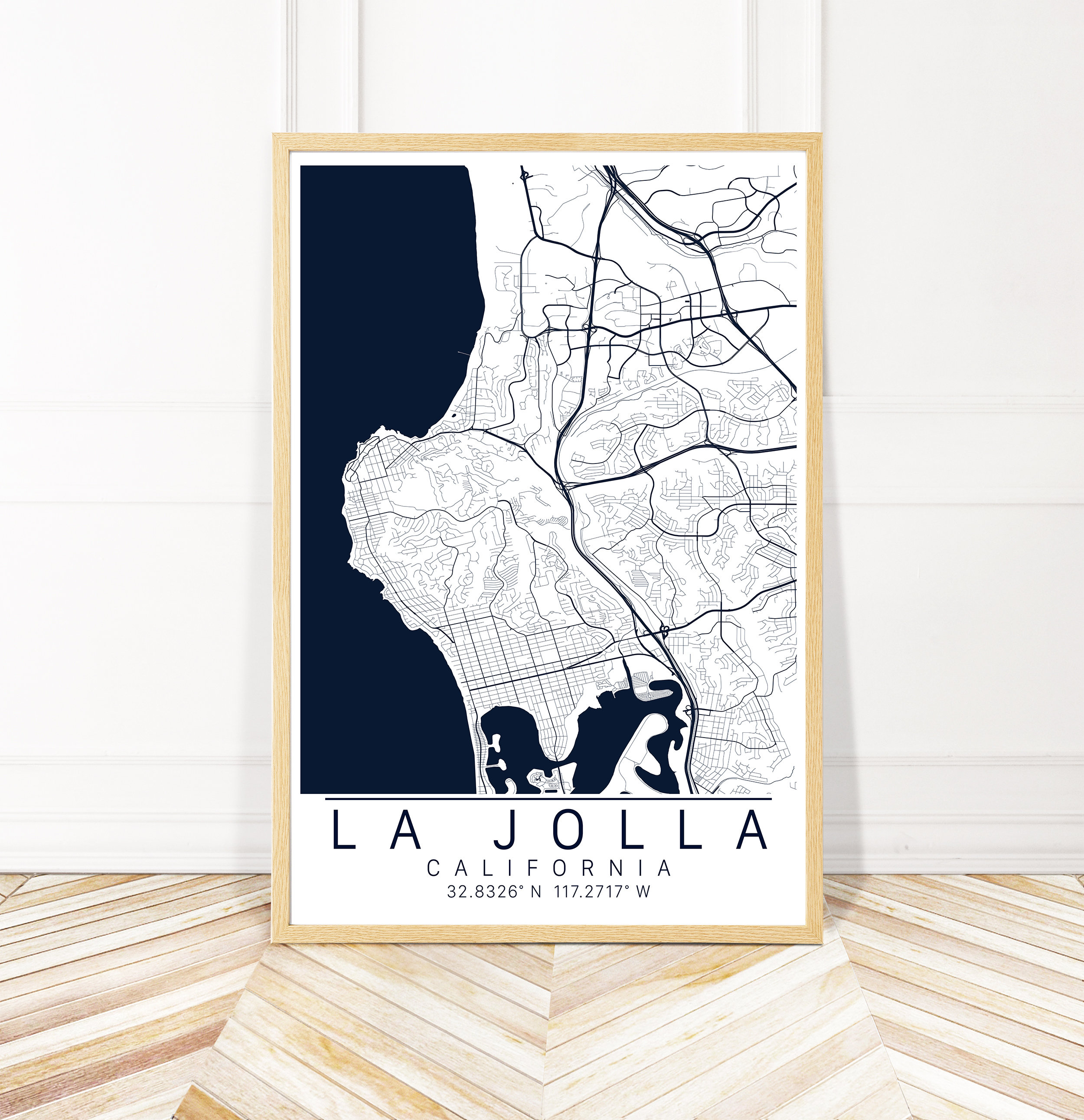 La Jolla California Map