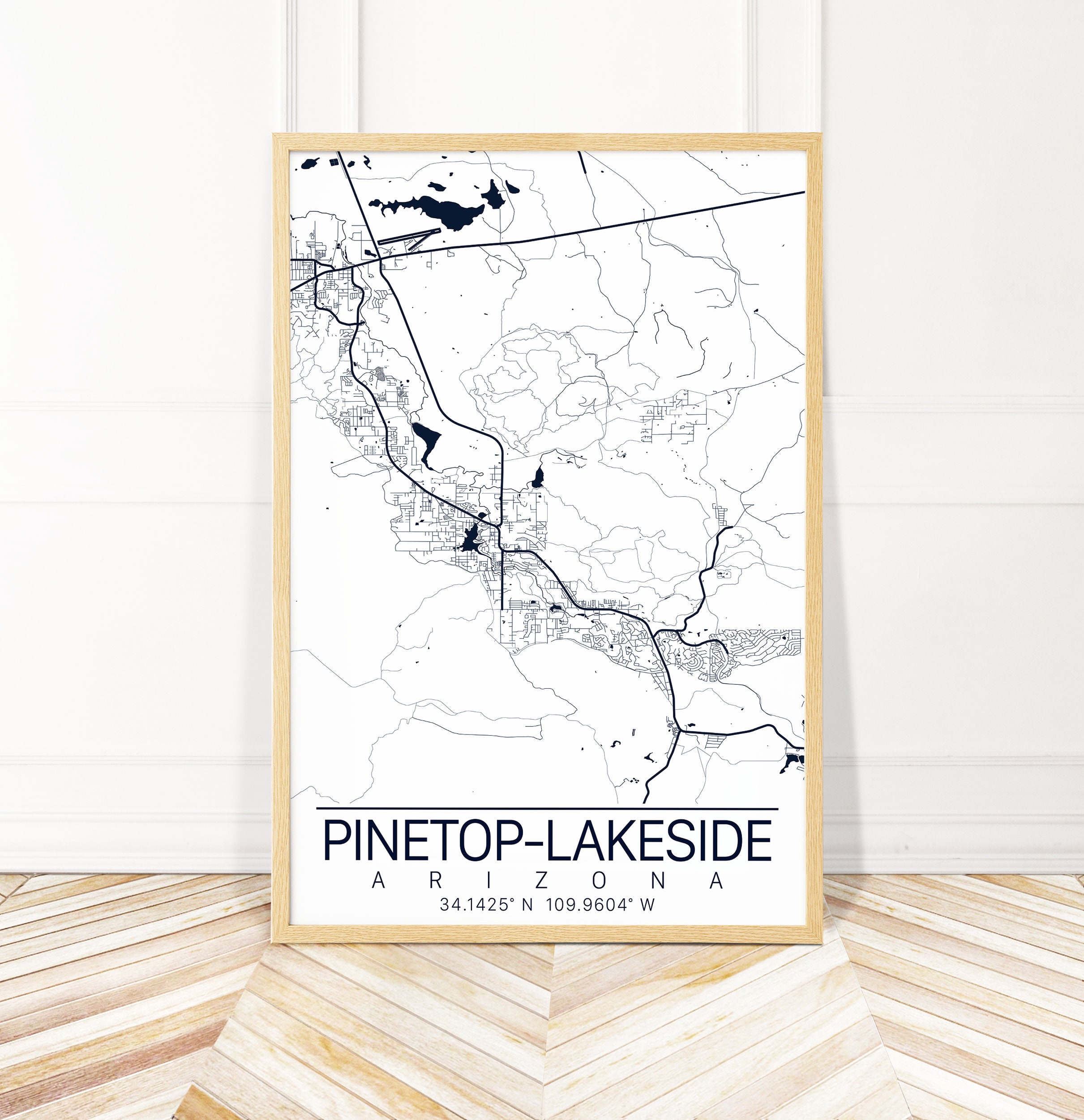 Street Map Of Pinetop Az