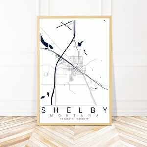 Custom City Map Art Bundle Framed, Canvas or Print - Choose Any Three ...