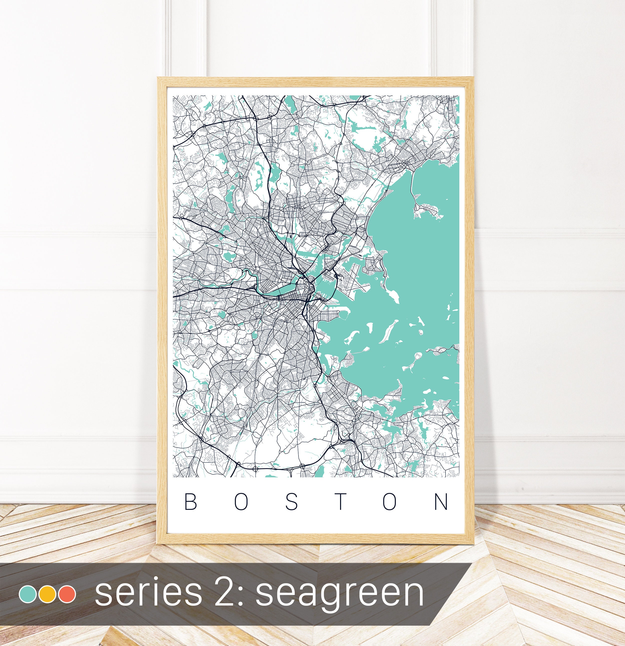 Custom City Map Art Framed Canvas or Print City Map Wall | Etsy