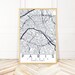 Custom City Map Art Framed Canvas or Print Canvas City Map - Etsy