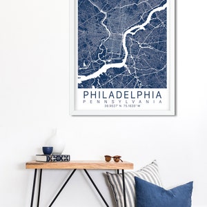 Custom City Map Art Framed Canvas or Print Canvas City Map - Etsy