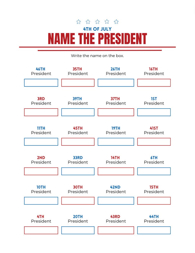 PRINTABLE July 4th TRIVIA BUNDLE Game, Party Game, Patriotic Game ...