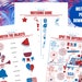July 4th PRINTABLES Matching Games & Spot the Difference Puzzle ...