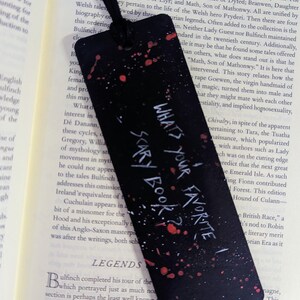Scream Bookmark Ghost Face Bookmark - Etsy