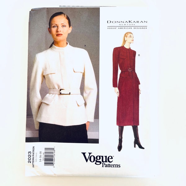 Vogue Jacket Pattern - Etsy