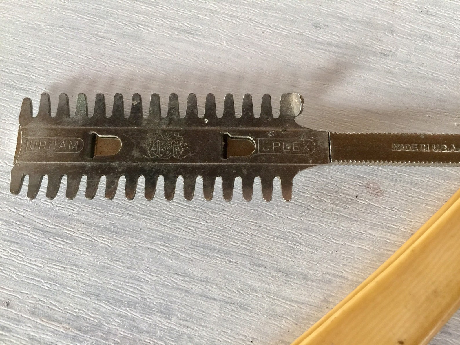 Durham Duplex Straight Razor Safety Razor Vintage Razors | Etsy