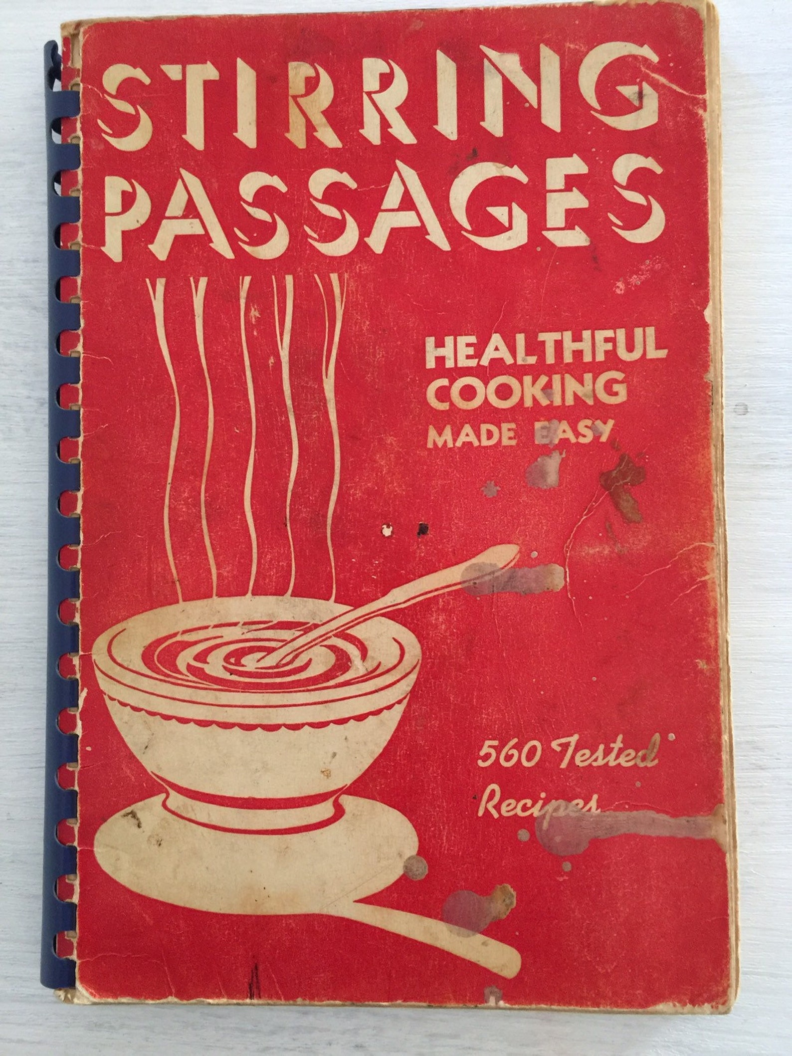 Recipes Home Economics Cooking Cookbook 1940 Stirring Passages - Etsy