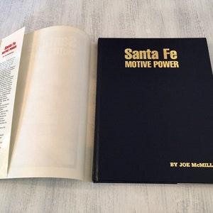 Santa Fe Railroad Book, Santa Fe Motive Power Vintage Trains ...