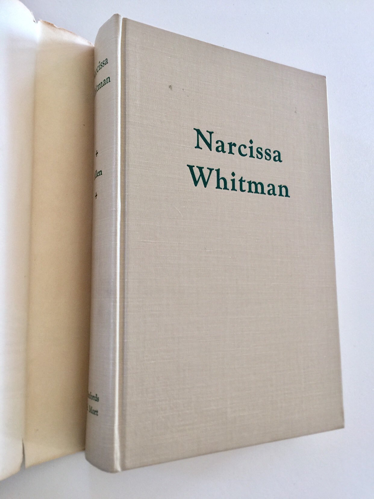 Narcissa Whitman book Vintage Hardcover Books Oregon Trail - Etsy.de