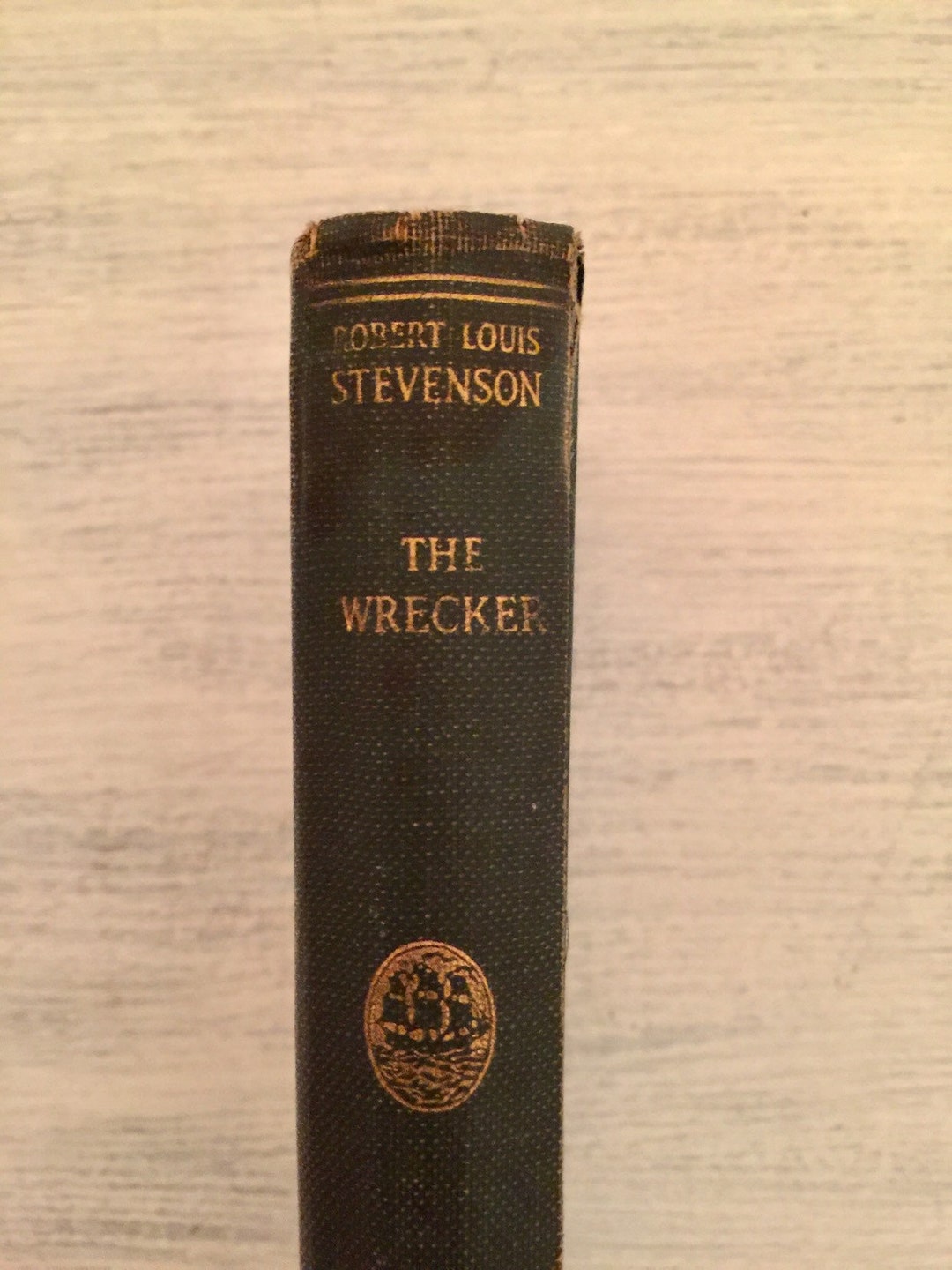 Robert Louis Stevenson Book, Vintage Hardcover Books, the Wrecker 1925 ...