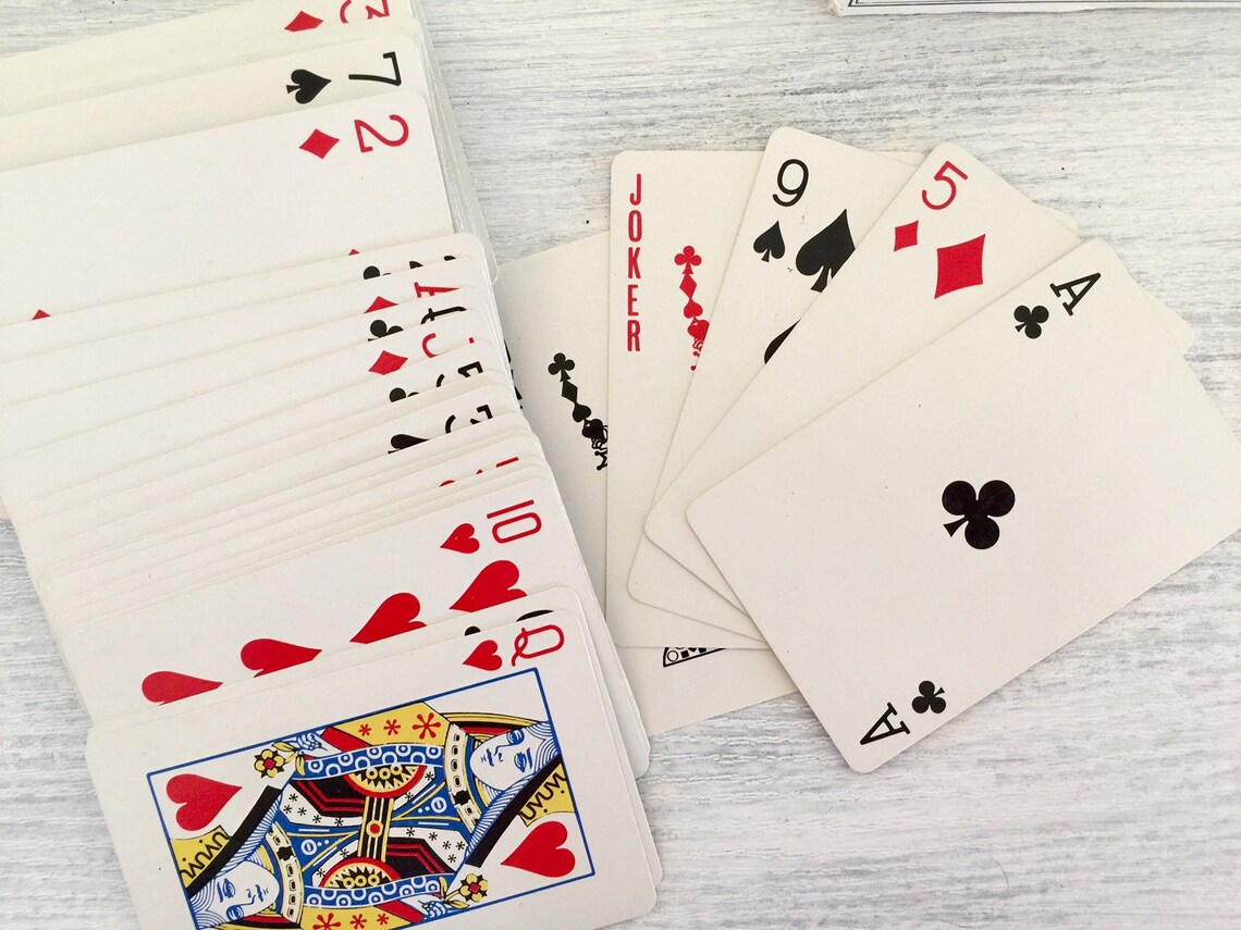 Deck of Playing Cards Advertising Cards Trans Leasing Co. - Etsy