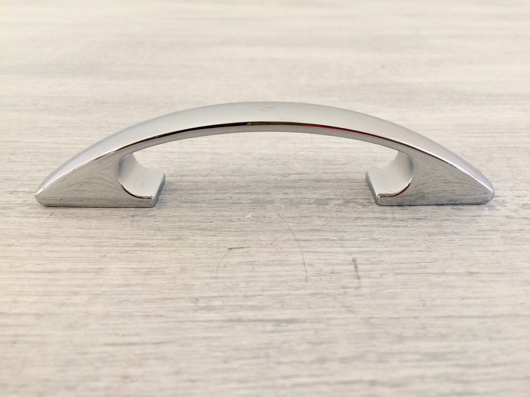 Large Stainless Drawer Pull, Silver Trunk Handle, Pulls Knobs Salvaged ...