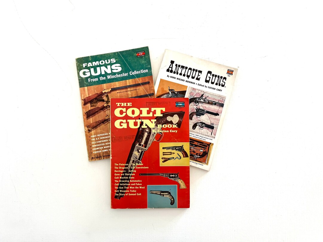 Winchester Colt and Antique Guns Books, Hank W. Bowman Lucian Cary 1950 ...