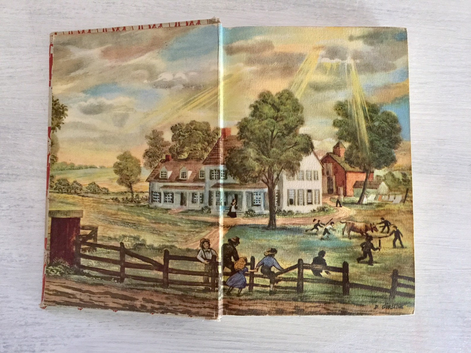 1947 Little Men Book Louisa Alcott Illustrated by Douglas Gorsline ...