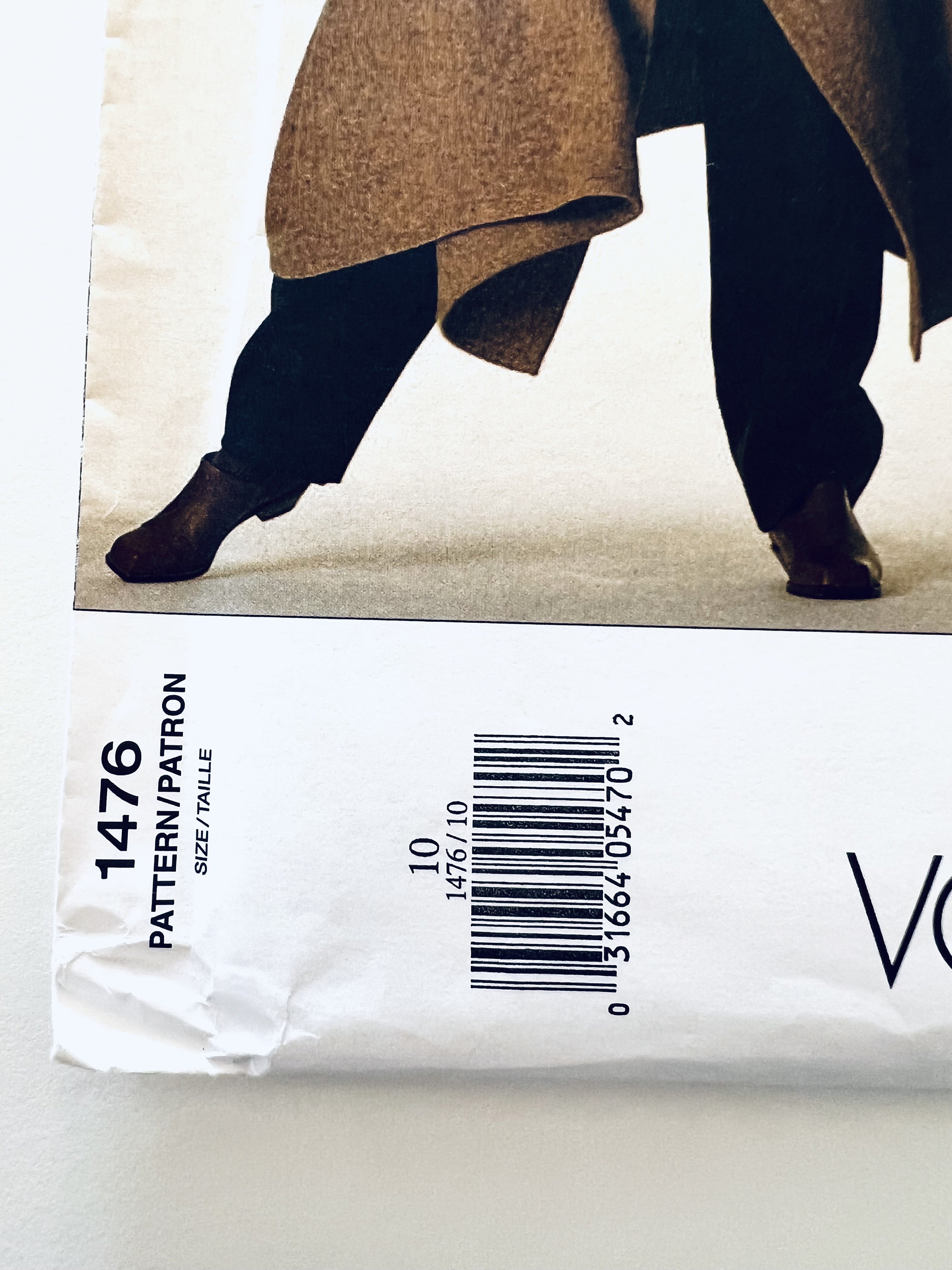 Vogue Coat Sewing Pattern 1476 Issey Miyake Loose Fitting Jacket Shirt ...