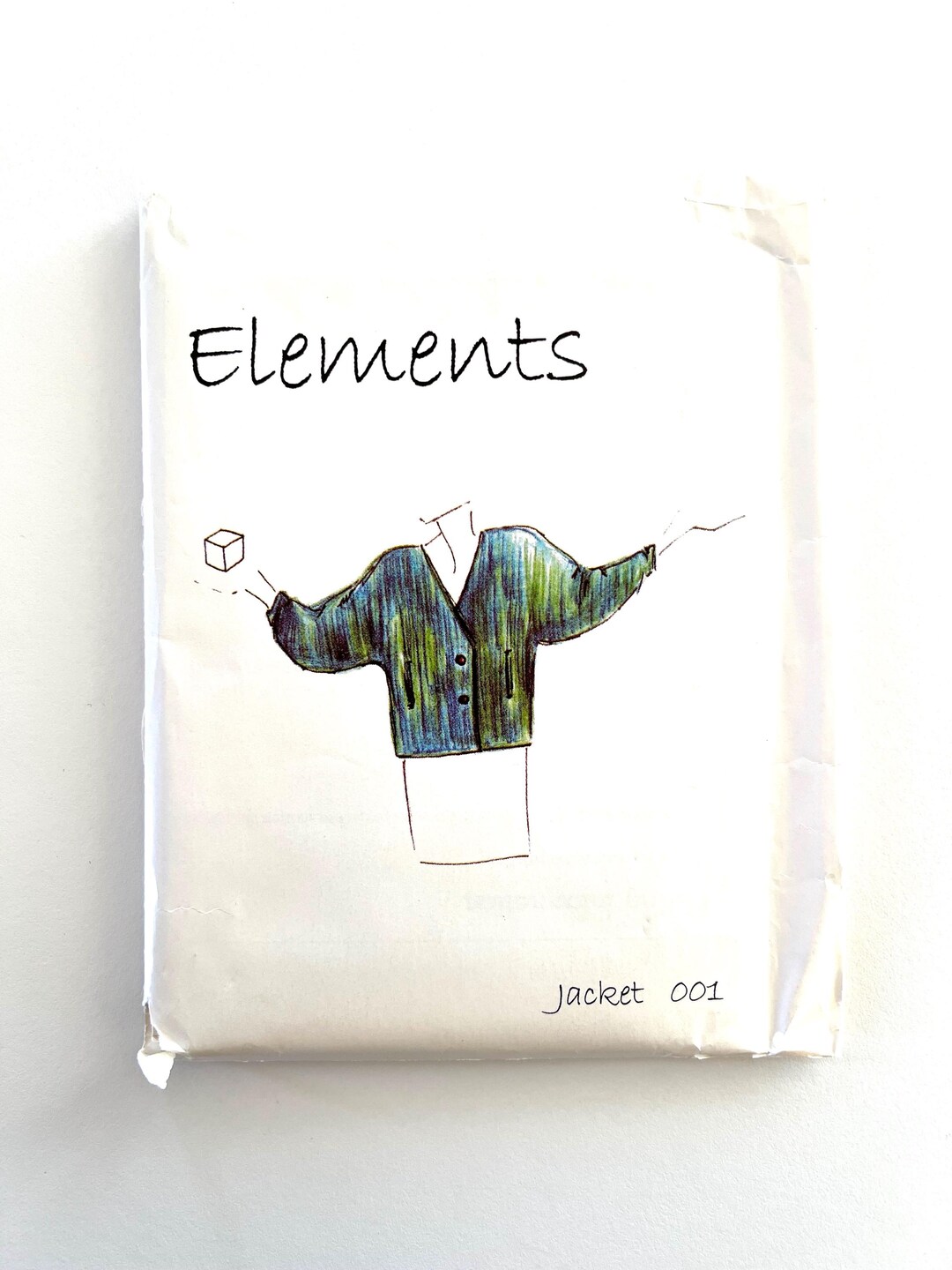 Japanese Jacket Sewing Pattern Twill & Tuck 001 Loose Fitting Coat Size ...