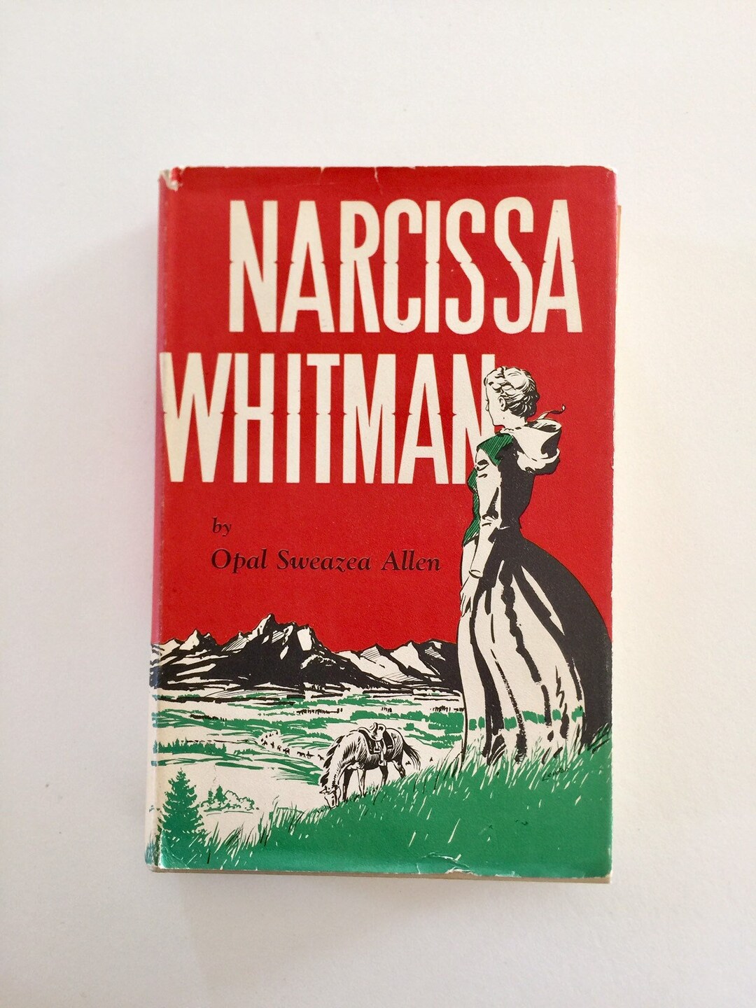Narcissa Whitman Book, Vintage Hardcover Books, Oregon Trail Opal ...