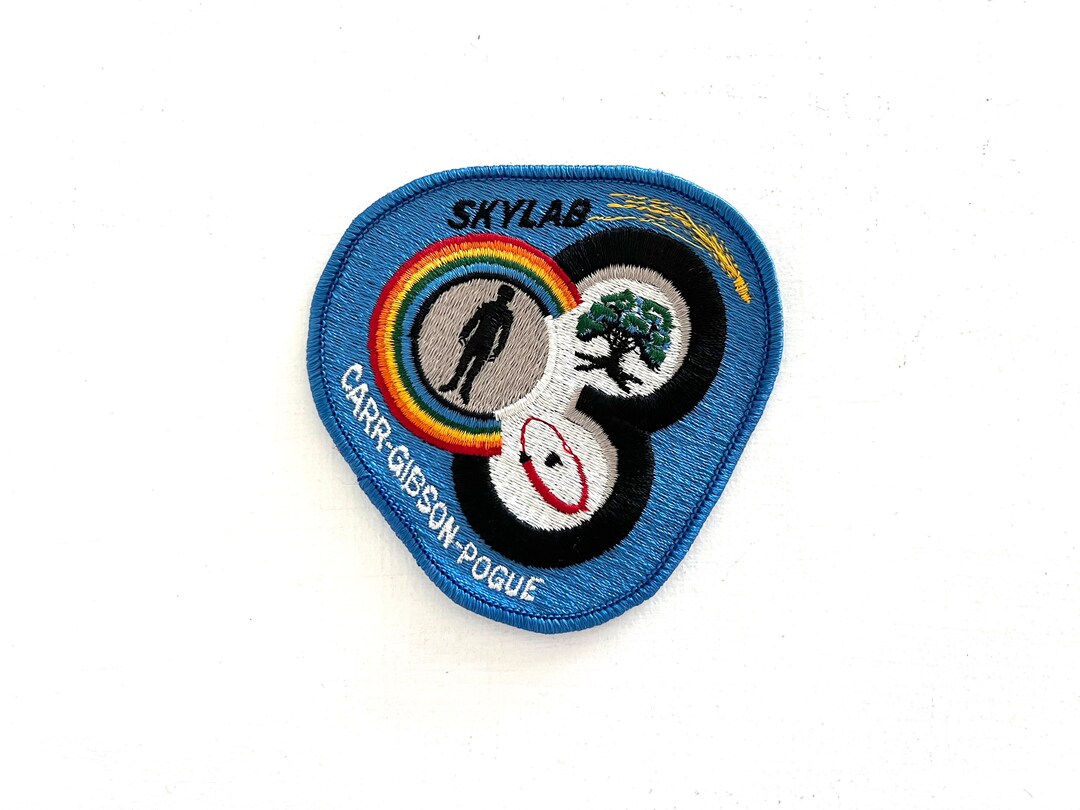 Skylab Patch, Vintage Space Sew on Patch Carr Gibson Pogue Space ...