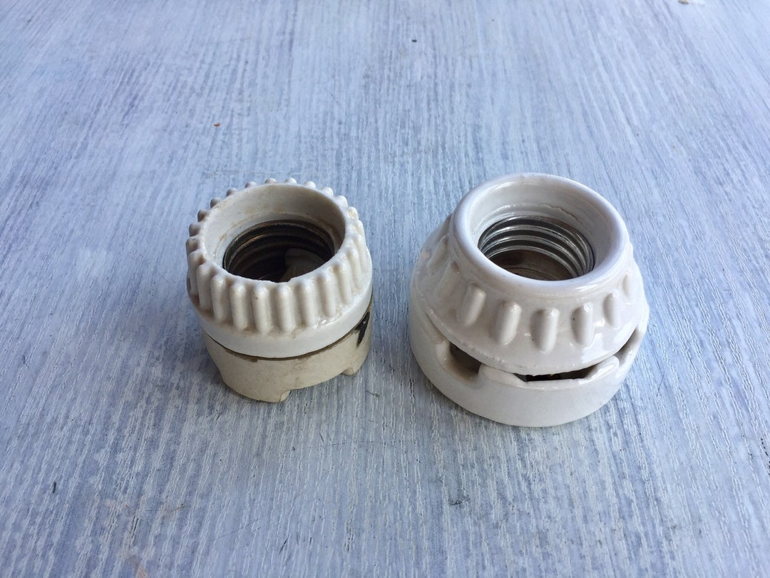Porcelain Lamp Light Socket White Porcelain Leviton Lighting Adapter ...