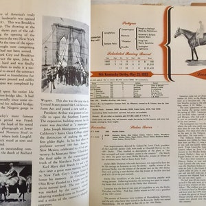 Kentucky Derby Book Diamond Jubilee 1875 - 1949 Churchill Downs Horse ...