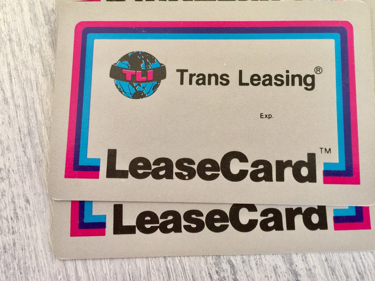 Deck of Playing Cards Advertising Cards Trans Leasing Co. - Etsy