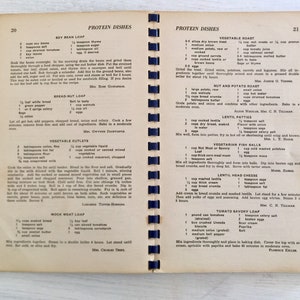 Recipes Home Economics Cooking Cookbook 1940 Stirring Passages ...