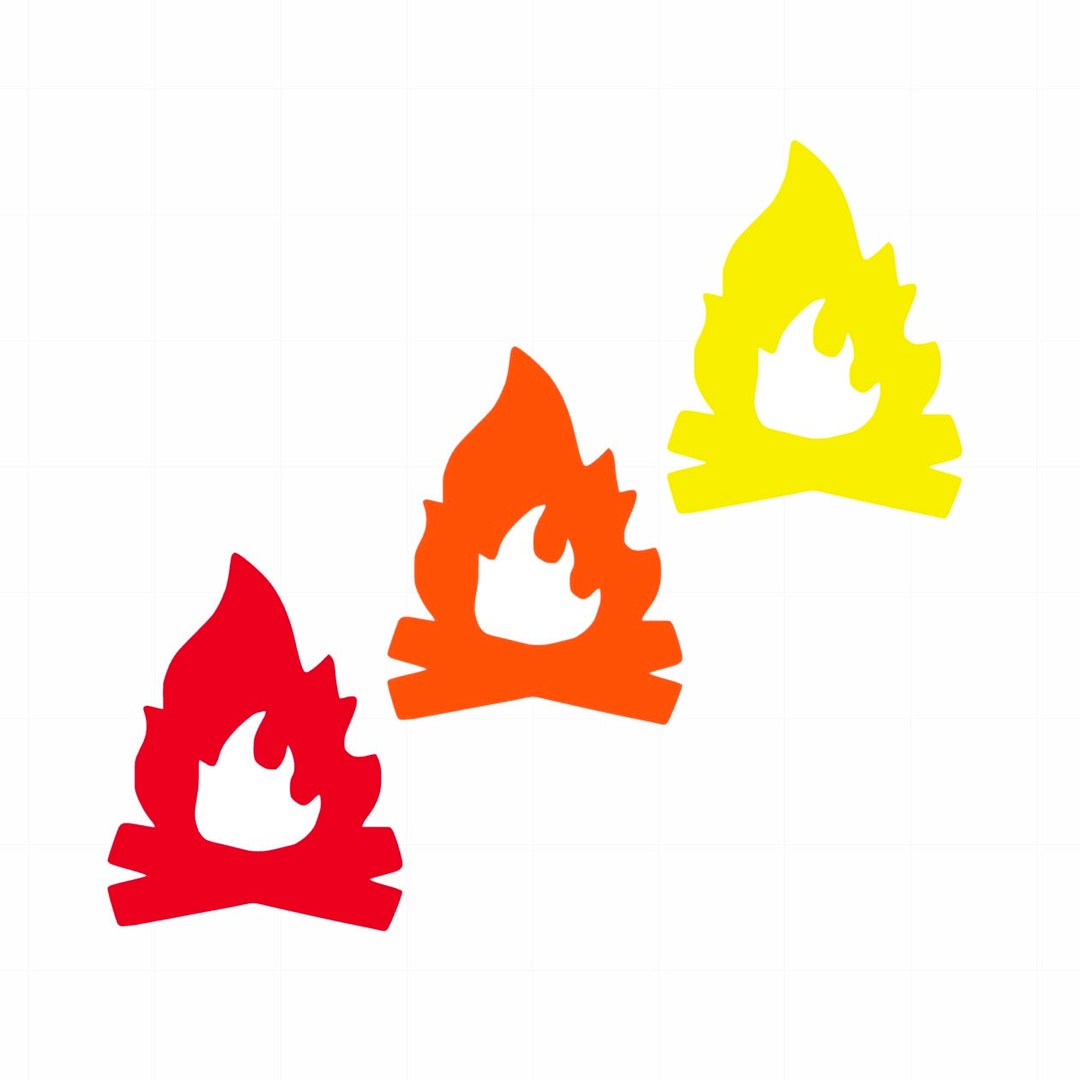 Camp Fire Die Cut Out Scrapbooking Party Card Making Table - Etsy