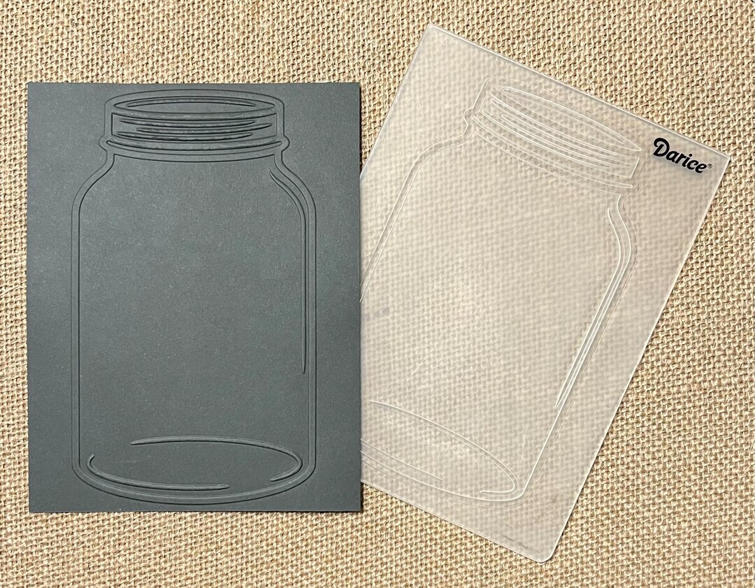 Mason Glass Jar Container Canning Card Front Sheets - Etsy