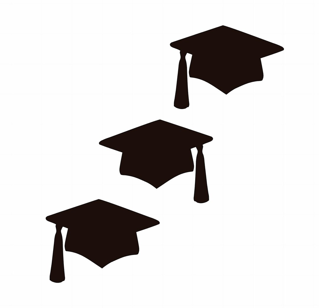 Graduation Cap Die Cut Cutouts Confetti Scrapbooking Table Scatter ...