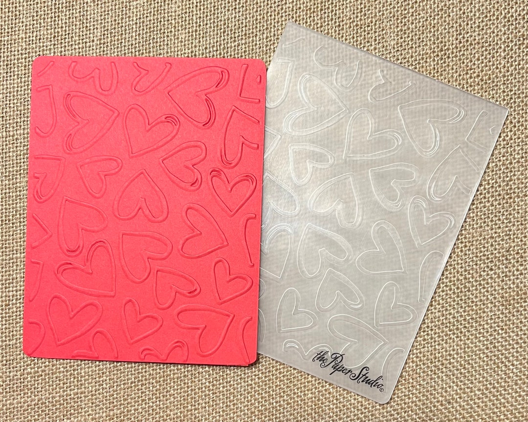 12 Embossed Textured Card Front Topper Background Sheet Collage ...