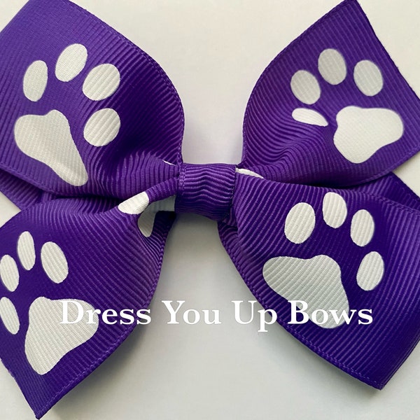 Paw Print Ribbon - Etsy