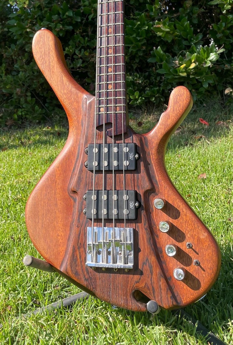 Handcrafted 4 String Bass Guitar - Etsy