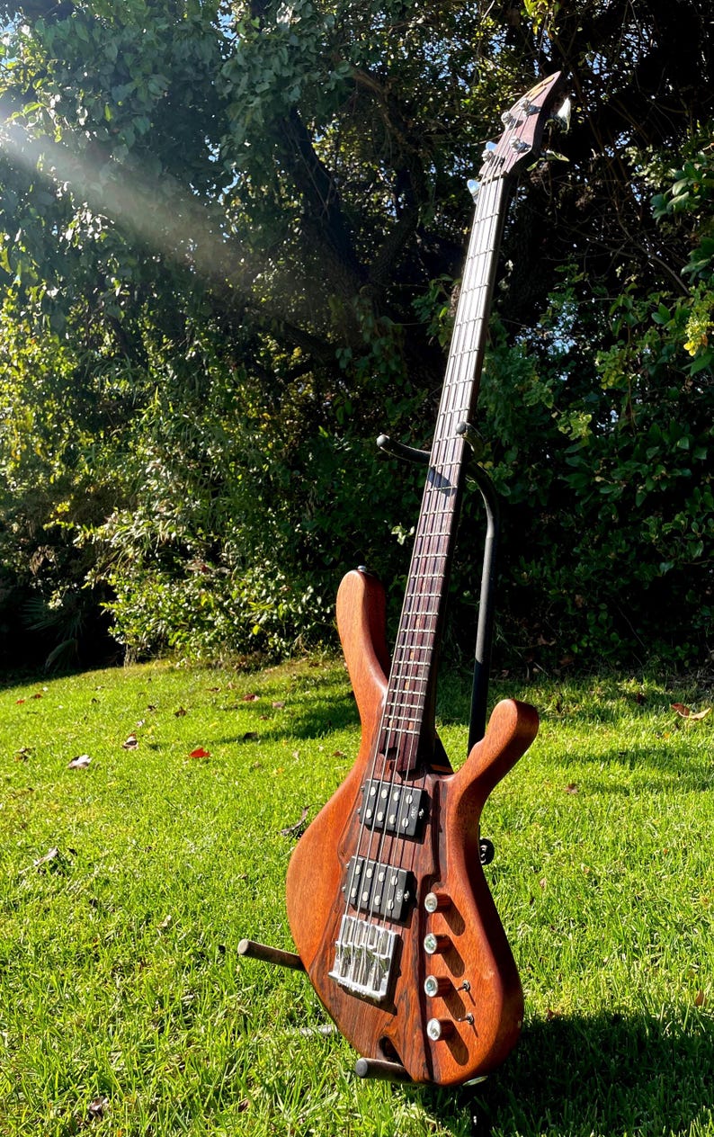Handcrafted 4 String Bass Guitar - Etsy