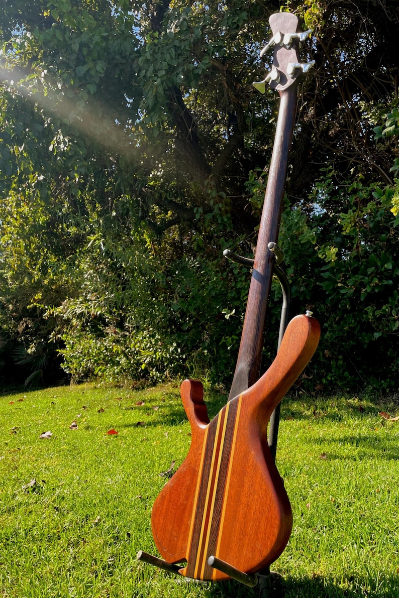 Handcrafted 4 String Bass Guitar - Etsy