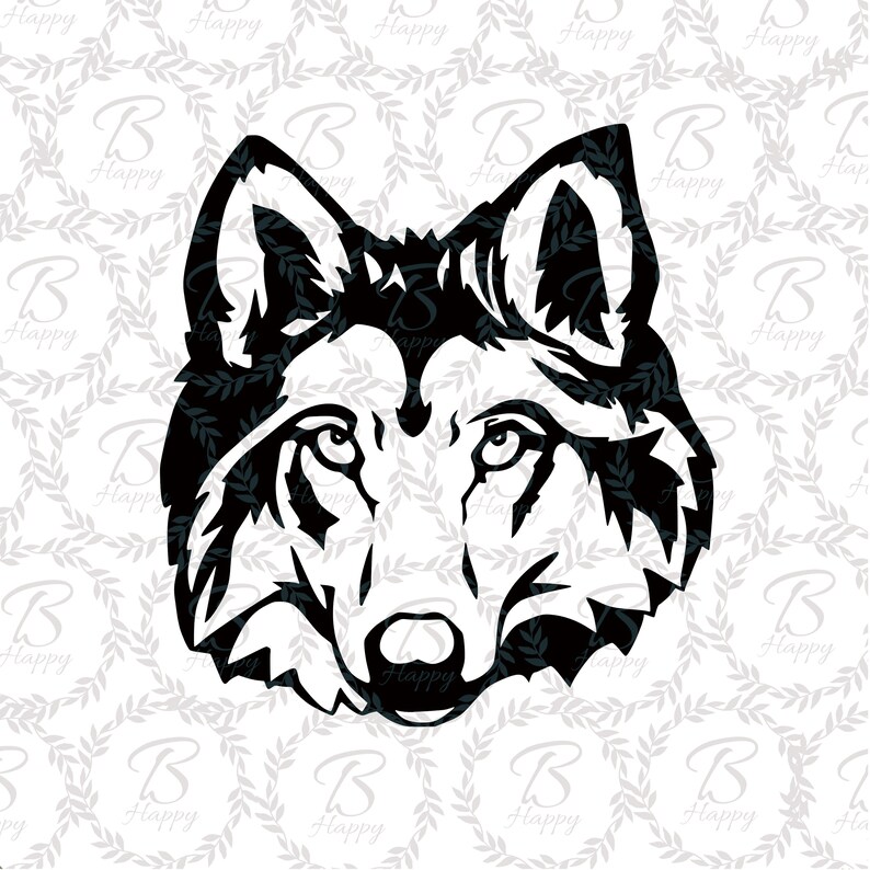 Wolf Svg, Wolf Head Svg, Wolf Face Svg, Head Svg, Cricut Svg, Fathers ...