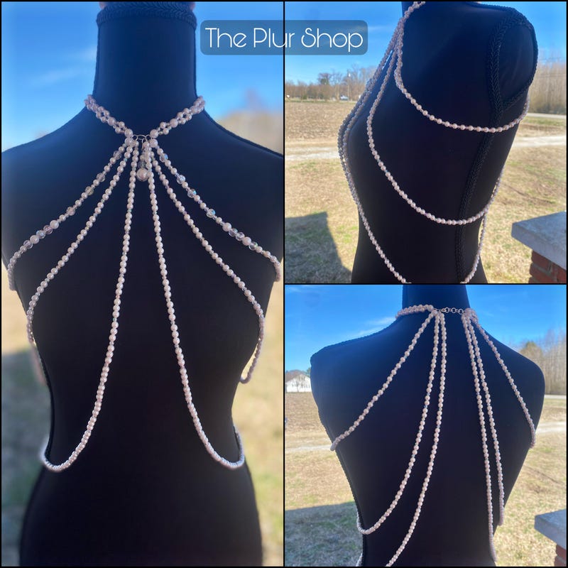 Pearl Harness - Etsy