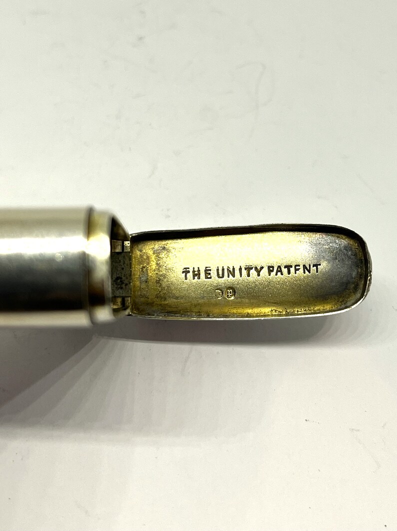 Rare Victorian Silver 'unity Patent' Vesta Case & - Etsy