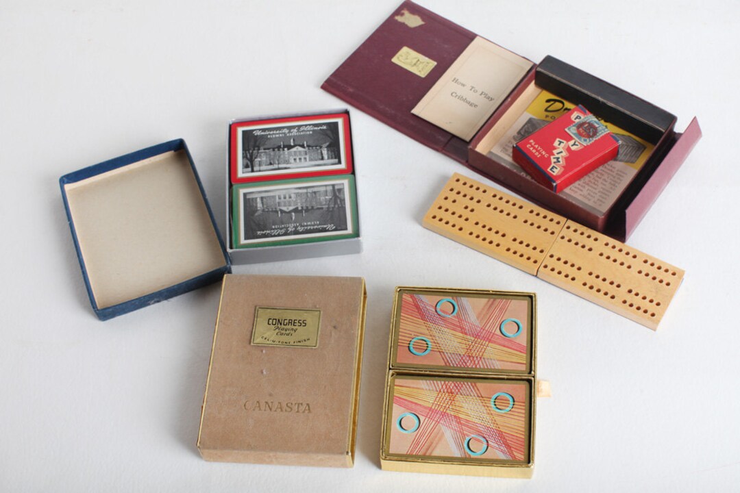 Vintage Playing Card Collection - Etsy