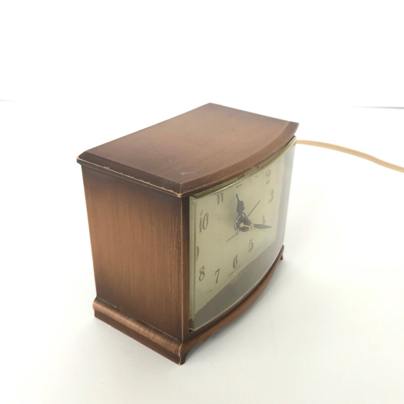 Mcm Desk Clock - Etsy