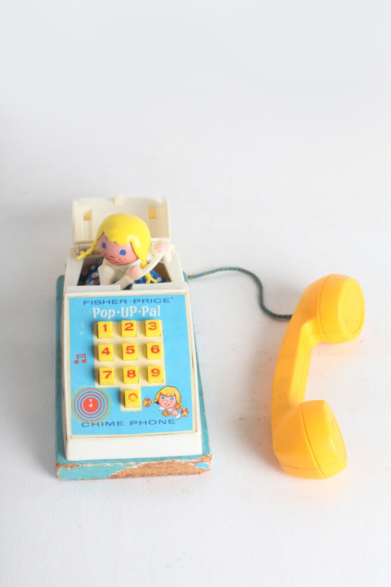 Fisher Price Pop Up Pal Chime Phone | Etsy