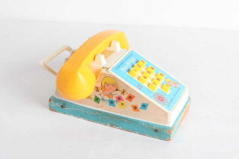 Fisher Price Pop Up Pal Chime Phone | Etsy