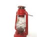 Vintage Red Metal Lantern - Etsy
