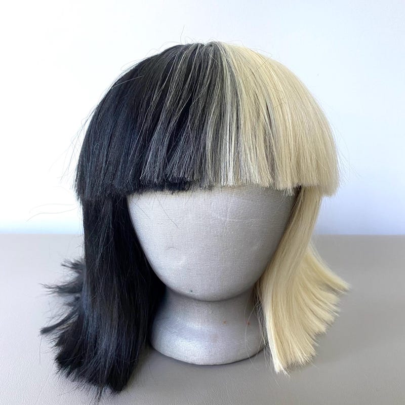 Two Tone Wig - Etsy