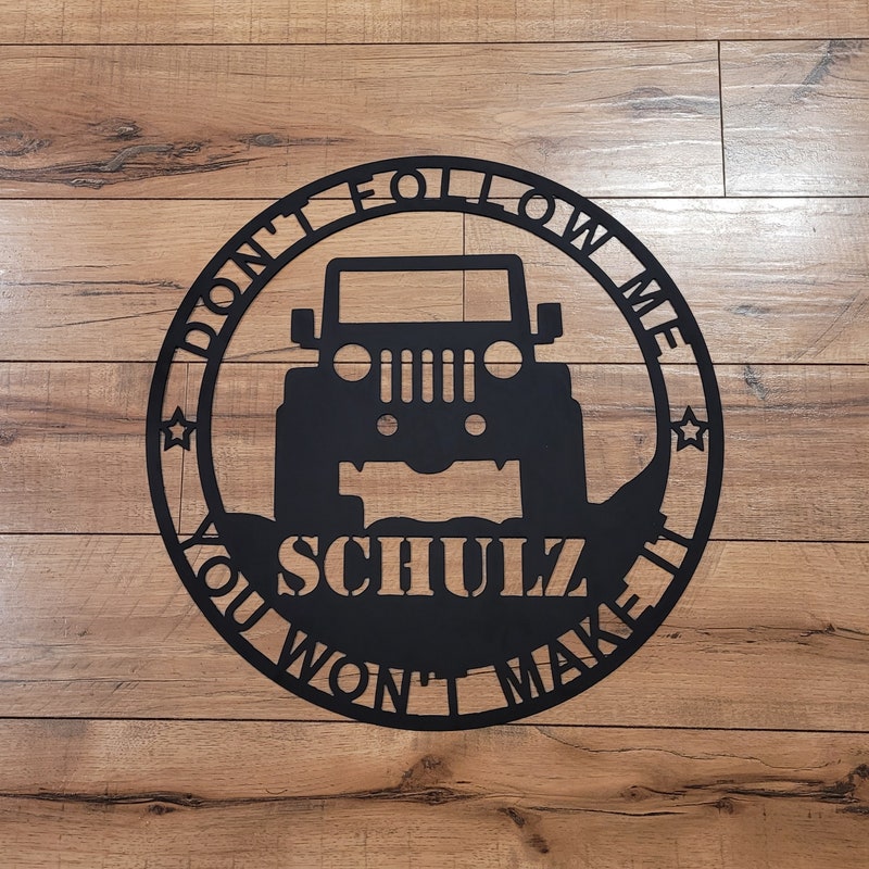 Jeep Sign - Etsy