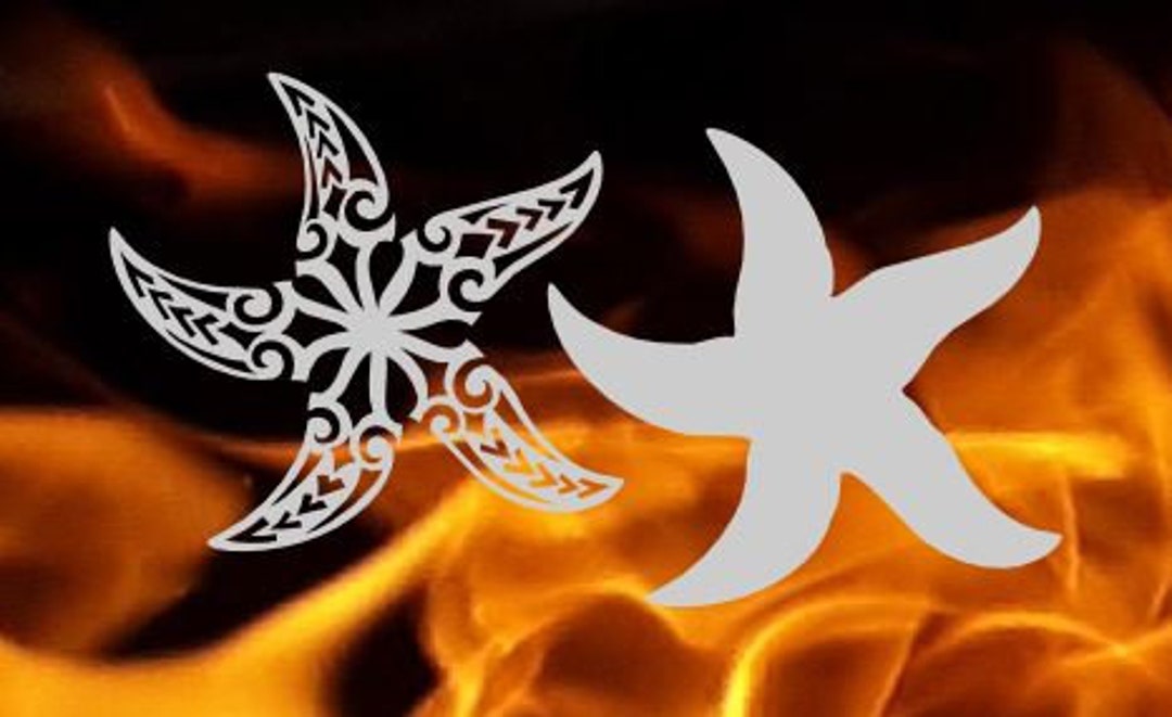 Starfish / Sea Star SVG / DXF Ready to Cut File for Plasma, Laser ...