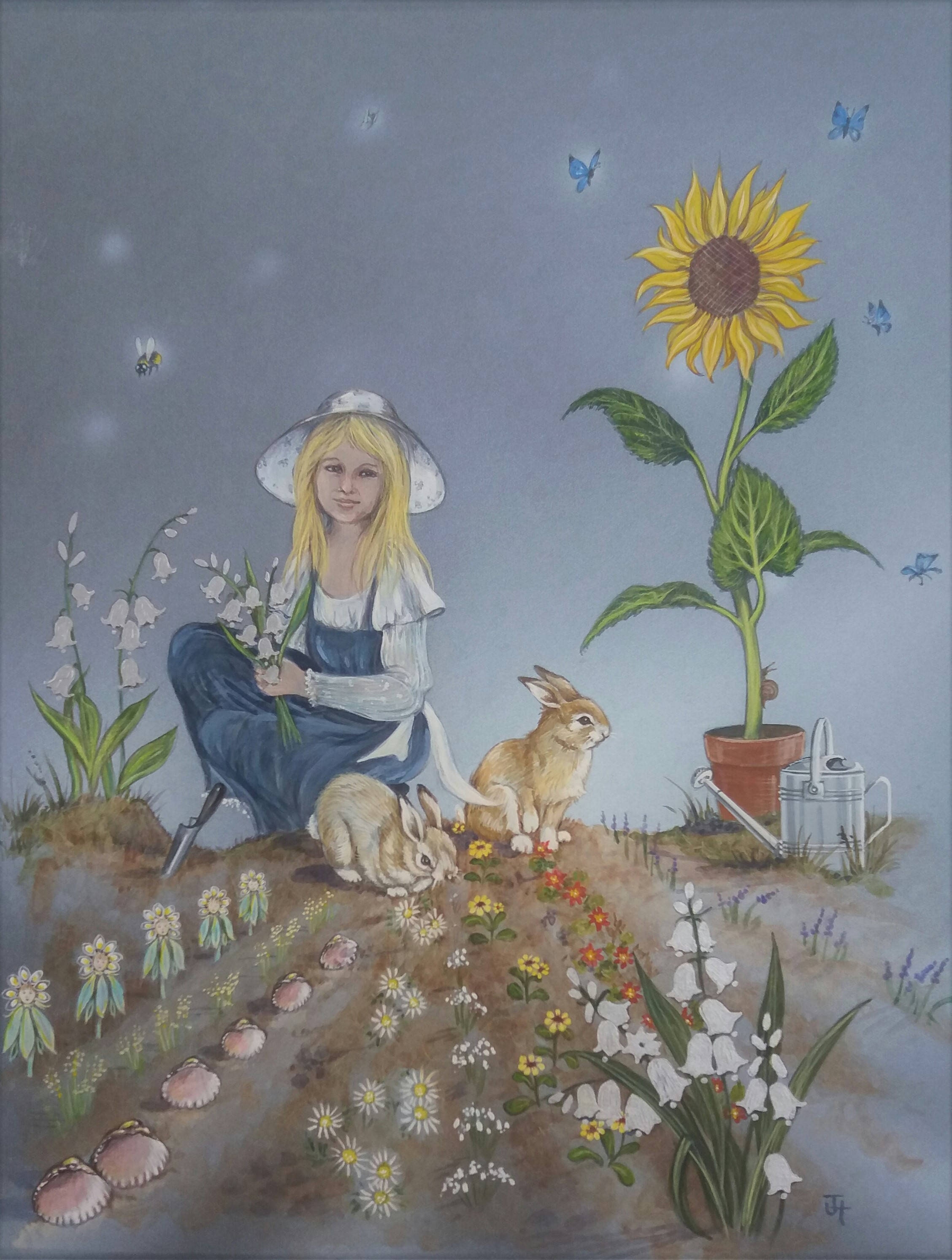 Nursery Rhyme Mary Mary Quite Contrary How Does Your Garden - Etsy